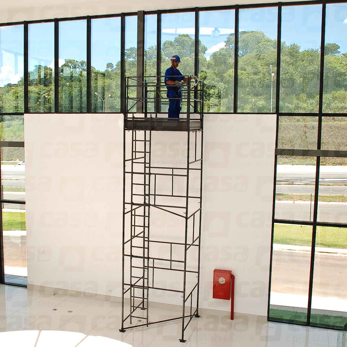 Aluguel de Guarda-Corpo para Andaime 1,5m | Casa do Construtor ...